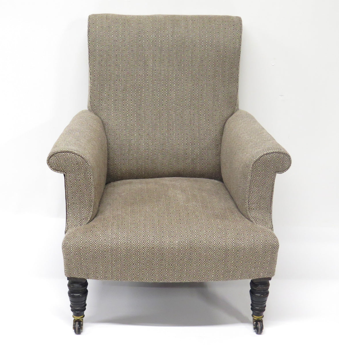 Scroll Back Armchair by Cornelius V. Smith (England, 1847-1917) – Nick ...