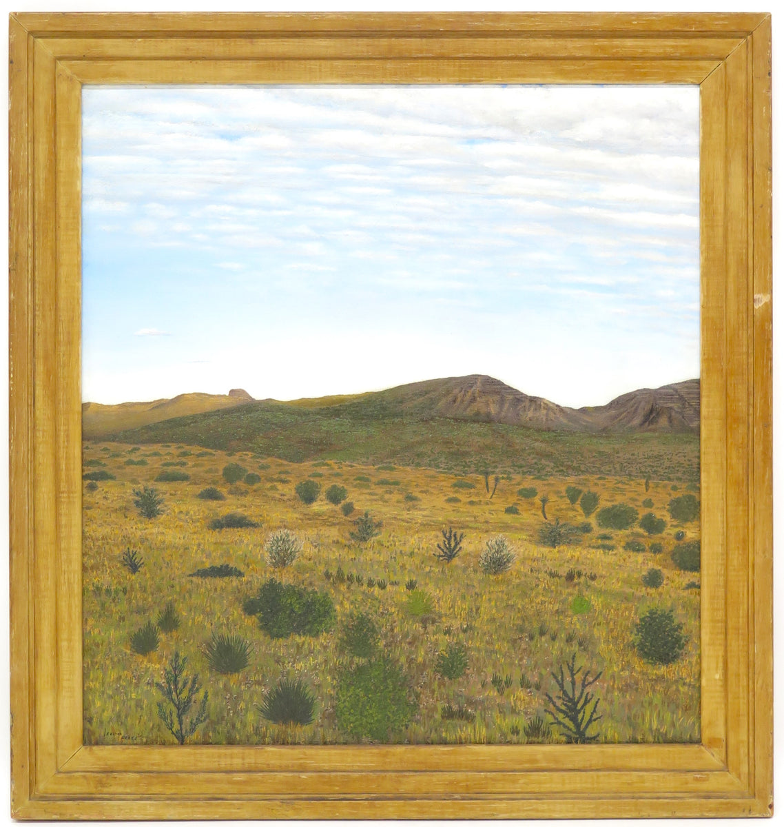 "Big Bend Country" 1947 by Texas Artist Fulton Gerke (American 1909-19 ...