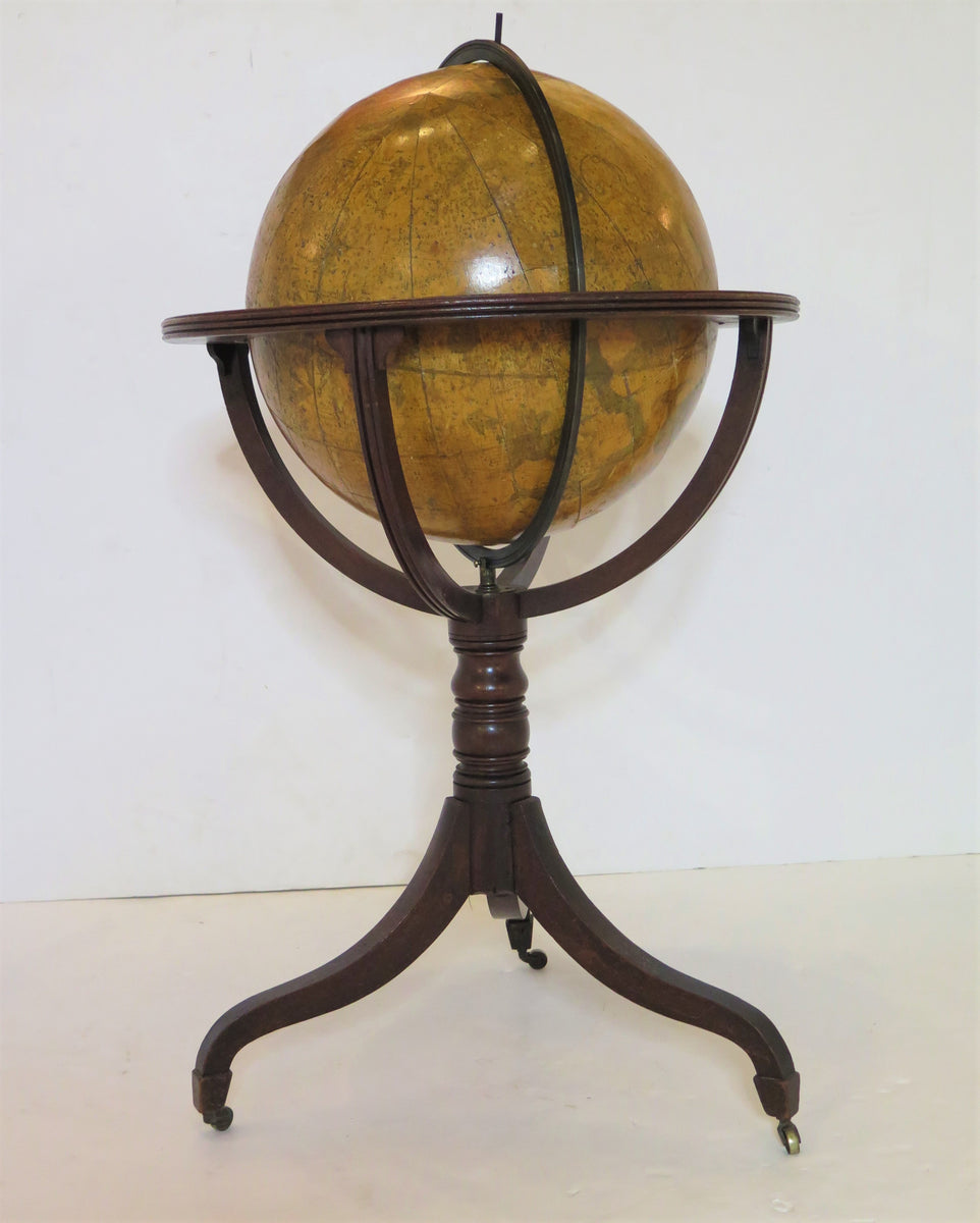 George III Eighteen Inch Celestial Globe by W. and T.M. Bardin, 1800 ...