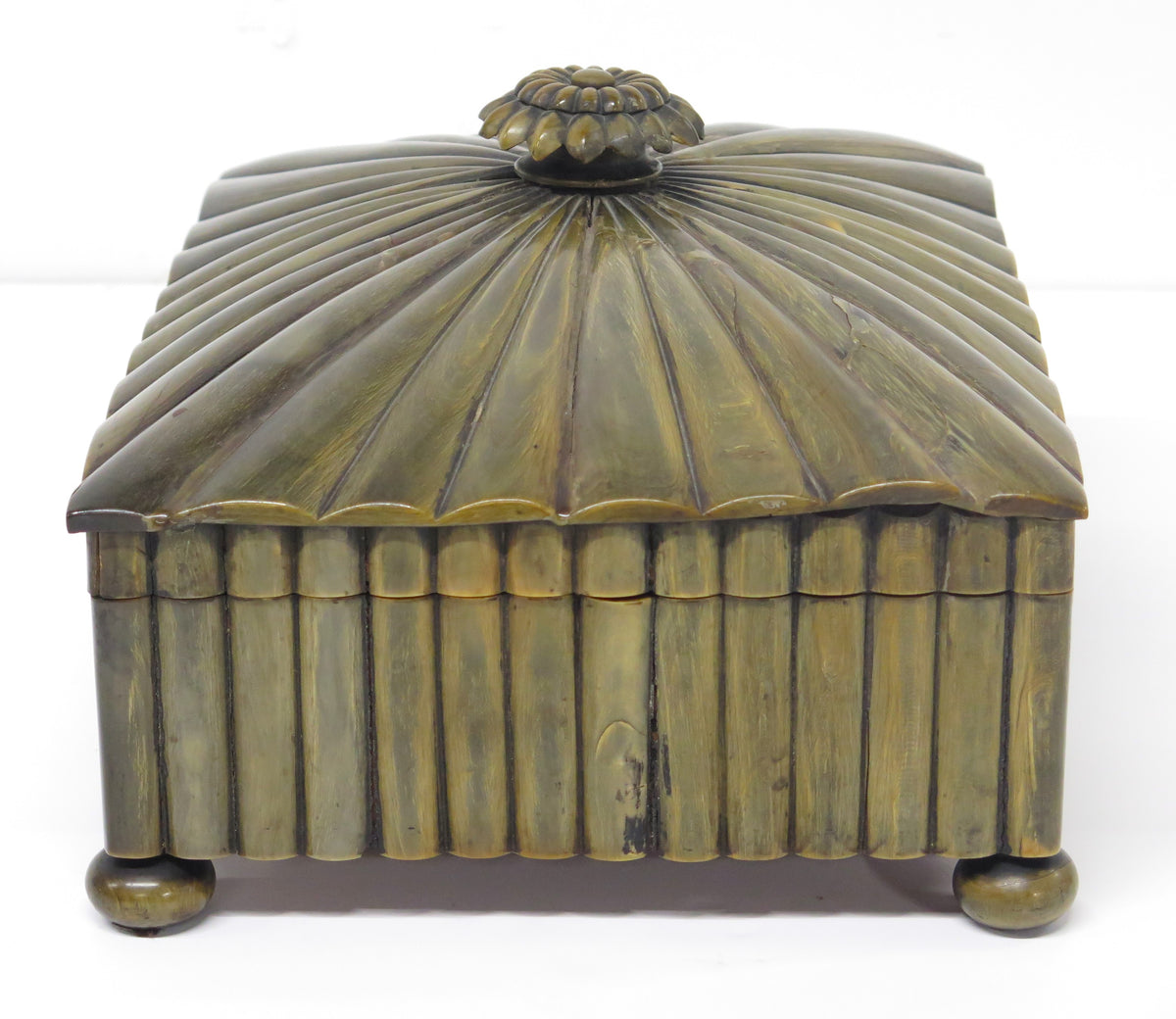 An Anglo-Indian Horn Sewing Box – Nick Brock Antiques