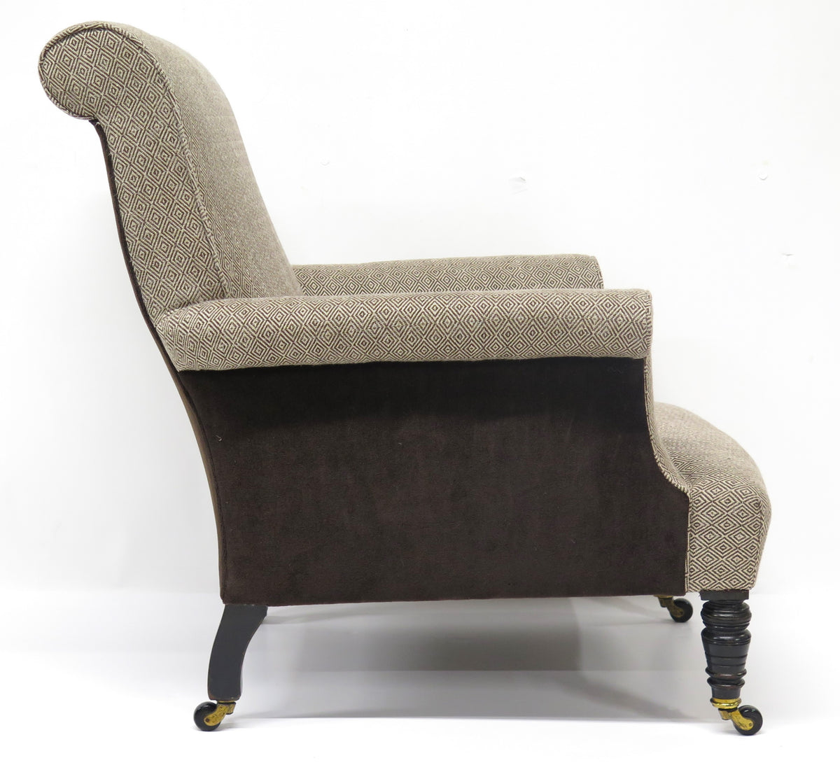 Scroll Back Armchair by Cornelius V. Smith (England, 1847-1917) – Nick ...