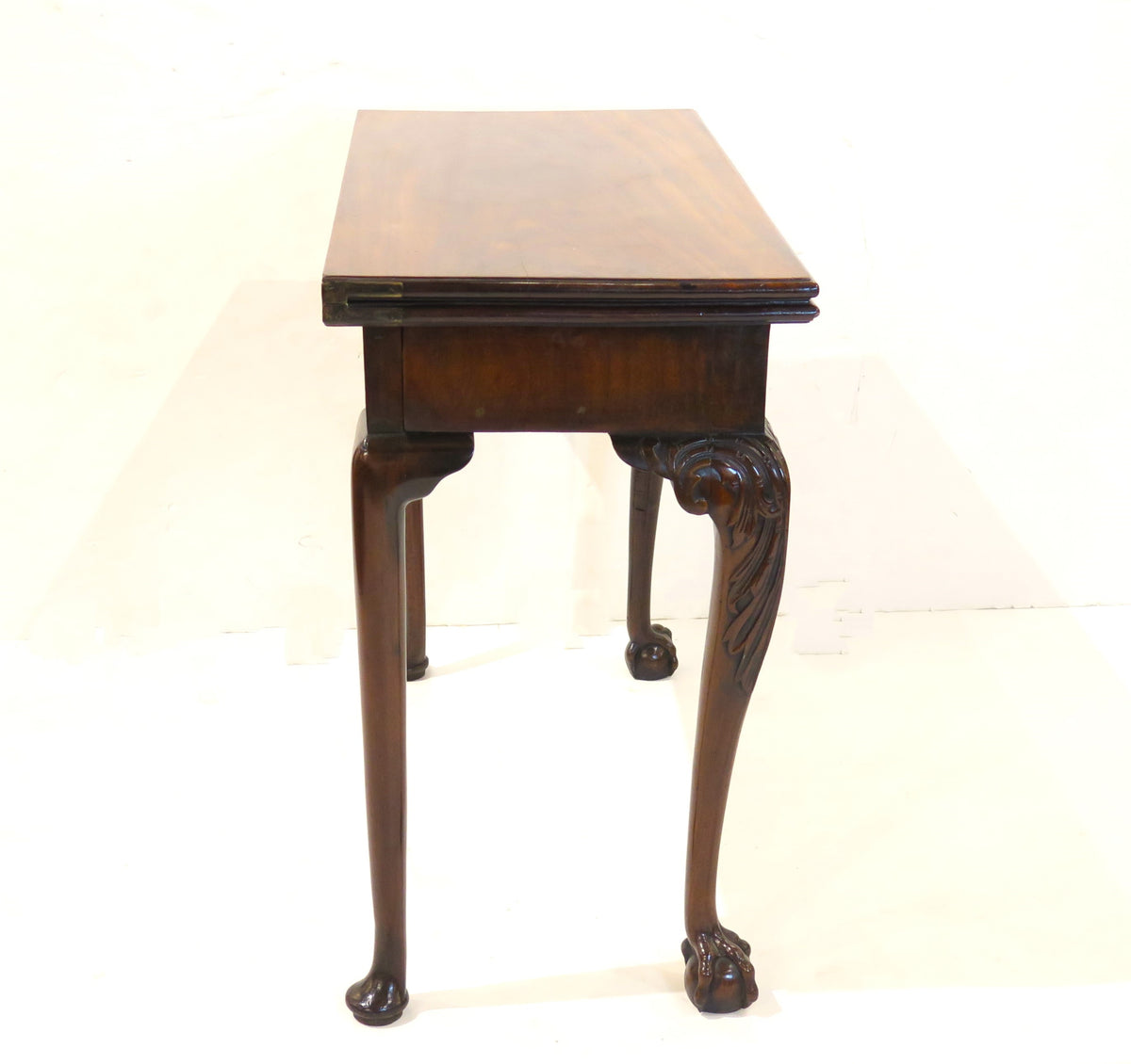 George II Mahogany Games / Tea Table with Concertina Action – Nick ...