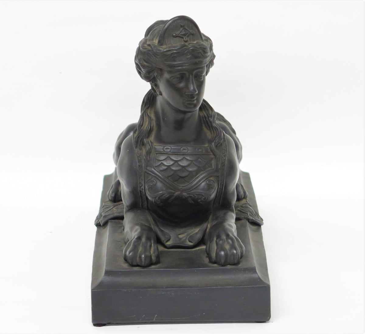 Wedgwood Black Basalt Grecian Sphinx After a Model by John Cheere (170 ...