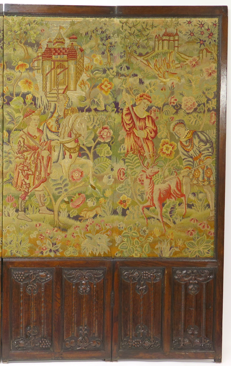 Two Large Renaissance Revival Needlepoint Tapestry Panels – Nick Brock ...