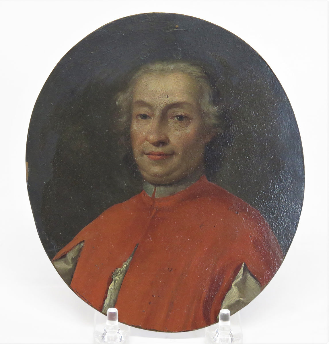 18th Century Catholic Church Senior Official Portrait – Nick Brock Antiques